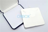 China Custom Velvet Jewelry Box Set for Necklace Earrings Ring 185x185x25mm Blue for sale