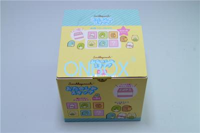 China Custom Cardboard Box Packaging CMKY Color Printing for Baby Toys 82x74mm for sale