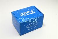 China Cardboard / Corrugated Blue Packaging Paper Box For Gift CMYK Printing for sale