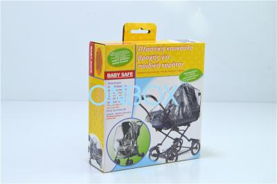 China Custom Printed Stroller Packaging Box 255x90x330mm Corrugated Cardboard for sale