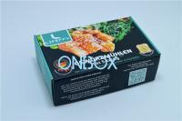 China Food Grade Paper Packaging Box Multicolor CMYK Printing ODM Available for sale