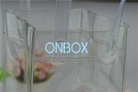China Clear Transparent PVC Packaging Bags 105x105x265mm Custom Printing Logo for Travel for sale