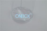 China Transparent PVC Tube Bag 70x165mm with Handle for Gifts Cosmetics Daily Supplies for sale