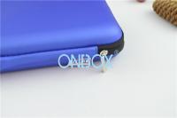 China Custom Blue EVA Zipper Case 175x105x40mm for iPad Mini Headphone Gift Box for sale