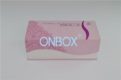 China Cute Printed Gift Boxes Tea Packaging With Laminated Full Color Magnet Closure for sale
