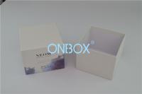 China Custom Printed Oil Bottle Gift Boxes with EVA Insert 75x143x40mm for sale
