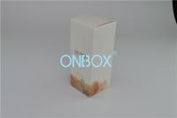 China Custom Rigid Cardboard Gift Box with Insert for Perfume Bottles 84x82x200mm for sale