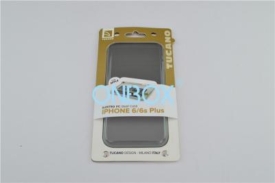 China Iphone Packing Printed Gift Boxes With Thermal Form / Blister Window / Hanger Hole for sale