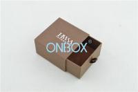 China Removable Drawer Art Paper Jewelry Box 60x60x30mm for Pendant Ring Necklace for sale