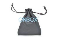 China Velvet Drawstring Jewelry Pouch 105x147mm for Watch Gift Packaging for sale