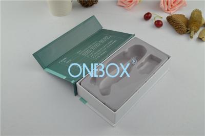 China Custom Cardboard Gift Box with Magnetic Closure and Thermal Form Insert 200x105x45mm for sale