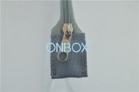 China Transparent PVC Zipper Bag 190x45x185mm for Documents Files Stationery for sale
