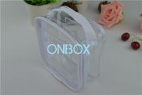 China Luxury Transparent PVC Carry Bag with Zipper 140x70x135mm for Beach Products and Swimming Suits for sale