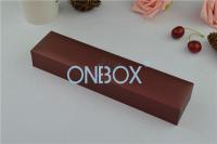 China Removable Insert Cardboard Luxury Jewellery Packaging Boxes For Bracelet Dark Red for sale