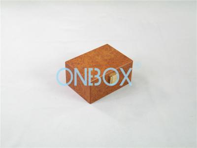 China Custom Matt Finish Wooden Box with Metal Lock for Watch Jewelry Gift 150x110x75mm for sale
