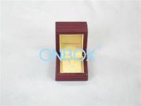 China Personalized Wooden Jewellery Packaging Boxes , Finger Ring Storage Box For Wedding for sale
