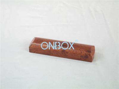China Custom Wooden Jewelry Box 233x65x37mm MDF Bracelet Storage with Velvet Insert for sale