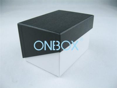 China Custom Luxury Cardboard Watch Storage Box 135x100x85mm Leatherette for sale