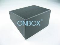 China Custom Luxury Cardboard Watch Storage Box 135x100x85mm Leatherette for sale