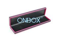 China Custom Luxury Jewelry Packaging Box 220x55mm for Bracelet Handmade for sale