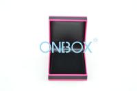 China Elegant Paper Printing Pendant Jewelry Boxes with Removable Insert for sale