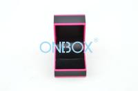 China Ring Luxury Jewellery Packaging Boxes / Jewelry Shipping Boxes Custom Logo for sale