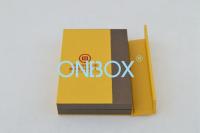 China Custom Magnetic Closure Gift Box MDF 130x100x30mm for Jewelry Coin Storage for sale