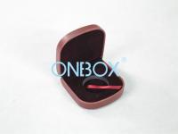 China Custom Single Coin Display Case 90x90x30mm PU Leather Luxury Gift Box with Embossed Logo for sale