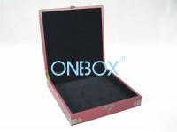 China Retro Chinese Style Painted Wooden Decorative Gift Box 340x340x80mm for Jewelry Necklace for sale