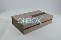China Cardboard Printed Luxury Packaging Boxes / Wine Gift Storage Boxes for sale