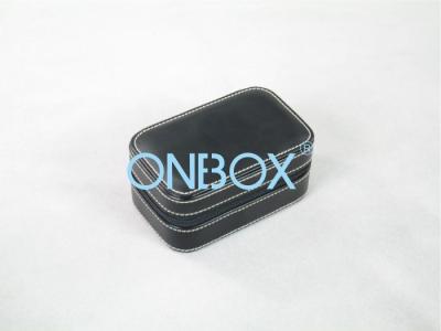 China Travel Zipper Leather Jewelry Box 138x90x65mm for Necklace Storage for sale