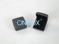China Wedding / Engagement Leather Jewelry Boxes Small With LED Light for sale