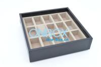 China Store Leather Watch Luxury Packaging Boxes for Men , Watch Display Trays for sale