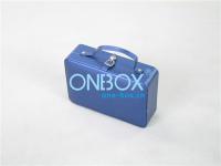 China Women Cosmetic Packaging Box 150x102x43mm Velvet Lining PU Leather Travel Case for sale