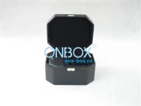 China Embossed PU Leather Watch Box 260x210x140mm with Removable Tray for sale