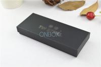 China Custom Rigid Gift Box 152x63x23mm with Foam Insert Personalized Logo Hot Stamping for sale