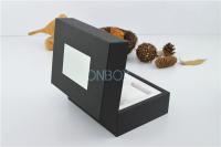 China Custom Personalized Wooden Watch Box with PU Leather and Suede Lining 180x140x93mm for sale