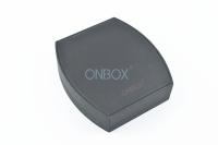 China ODM Butterfly Armoire Jewelry Box 150x160x43mm Black PU Leather Necklace Storage with Removable Insert for sale