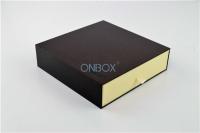 China Luxury Drawer Design Jewellery Packaging Box 190x190x50mm Leatherette Paper Kendra Scott Box for sale