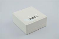 China Luxury Leather Jewelry Boxes For Christmas Gift With Removable Insert Pad for sale