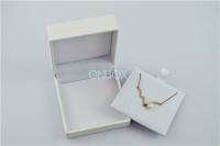 China Luxury Leather Jewelry Boxes For Christmas Gift With Removable Insert Pad for sale