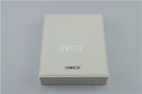 China Big Necklace PU Leather Jewelry Boxes In White  ,  Gift Packaging Boxes for sale