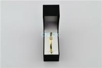 China Rectangle Luxury Jewelry Packaging White Velvet Lining / Bangle Jewelry Box for sale
