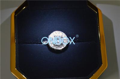 China PU Light Up Engagement Ring Box , SGS Led Light Jewellery Box for sale