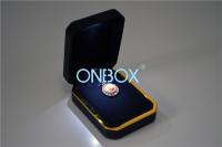 China LED Display Luxury Jewellery Packaging Boxes Automatic Switching While Open And Switch Off While Close for sale
