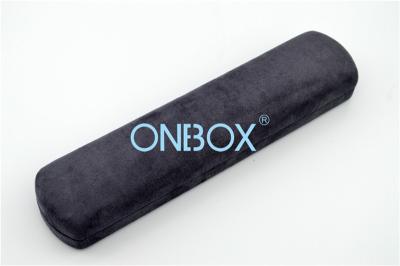 China Velvet Bracelet Gift Box 245x50x30mm with Metal Shield Core Custom Logo for sale