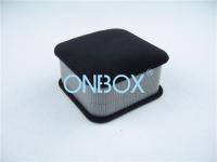 China Black / Grey Pendant Leather Jewelry Boxes With Velveting Lining for sale