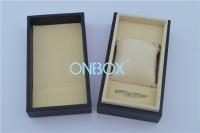China Men'S MDF Luxury Watch Packaging With Soft Pillow for sale