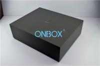 China MDF Gold Foil Printed Gift Box 30x30x15cm for Luxury Presents Packaging for sale