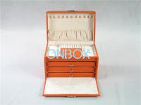 China Handmade Luxury Jewelry Packaging Boxes With Collection Trays for sale